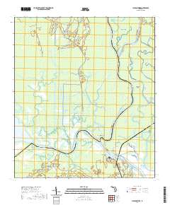 USGS US Topo 7.5-minute map for Jackson River FL 2021 – American Map Store
