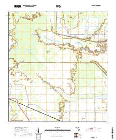 USGS US Topo 7.5-minute map for Lakeport FL 2021 – American Map Store