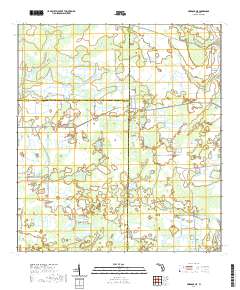 USGS US Topo 7.5-minute map for Murdock NE FL 2021 – American Map Store