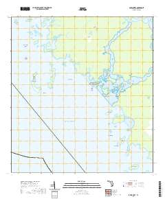 USGS US Topo 7.5-minute map for Pavilion Key FL 2021 – American Map Store