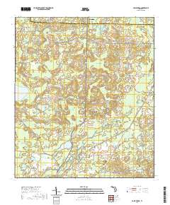 USGS US Topo 7.5-minute map for Poplar Head FL 2021 – American Map Store