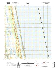USGS US Topo 7.5-minute map for South Ponte Vedra Beach FL 2021 ...