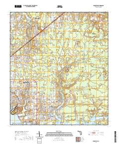 USGS US Topo 7.5-minute map for Springfield FL 2021 – American Map Store
