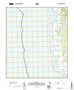USGS US Topo 7.5-minute map for Steinhatchee SW FL 2021 – American Map ...