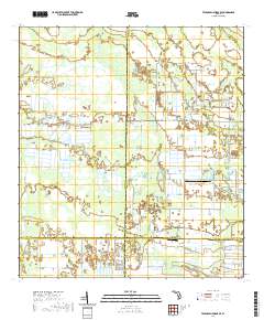 USGS US Topo 7.5-minute map for Telegraph Swamp SE FL 2021 – American ...
