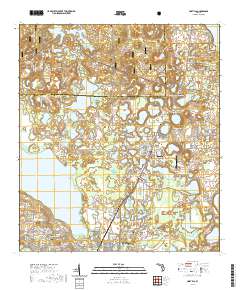 USGS US Topo 7.5-minute map for Umatilla FL 2021 – American Map Store