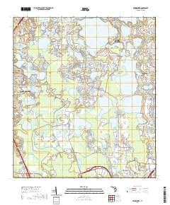USGS US Topo 7.5-minute map for Windermere FL 2021 – American Map Store