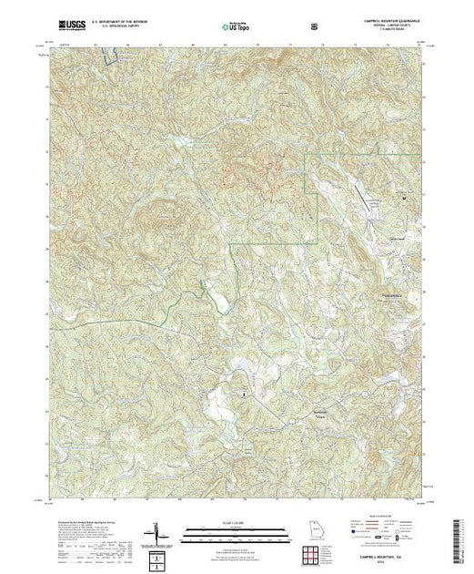 Georgia USGS Topographic Maps – Page 9 – American Map Store