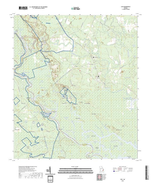 Georgia USGS Topographic Maps – Page 13 – American Map Store