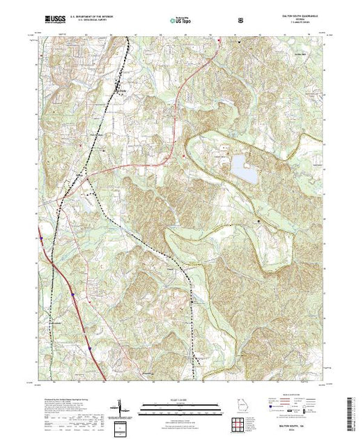 Georgia USGS Topographic Maps – Page 14 – American Map Store