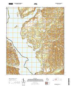 USGS US Topo 7.5-minute map for Fort Gaines NE GAAL 2020 – American Map ...