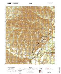 USGS US Topo 7.5-minute map for Omaha GAAL 2020 – American Map Store