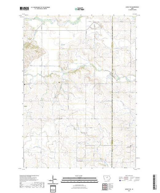 Iowa USGS Topographic Maps – American Map Store