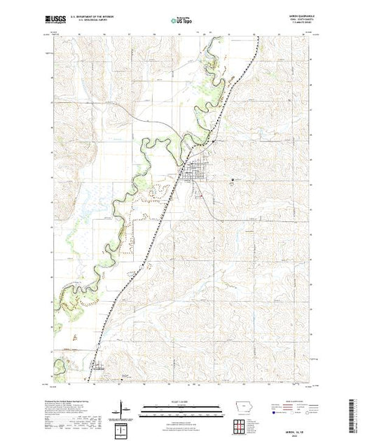 South Dakota USGS Topographic Maps – American Map Store