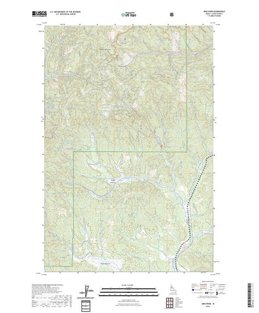 Idaho USGS Topographic Maps – American Map Store