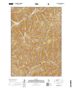 USGS US Topo 7.5-minute map for Boyle Mountain ID 2020 – American Map Store