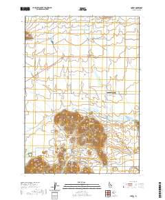 USGS US Topo 7.5-minute map for Corral ID 2020 – American Map Store