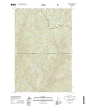 US Topo 7.5-minute map for Hoodoo Pass IDMT – American Map Store