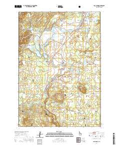 USGS US Topo 7.5-minute map for Last Chance ID 2020 – American Map Store