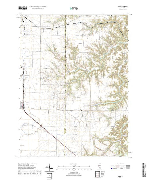 Illinois USGS Topographic Maps – American Map Store