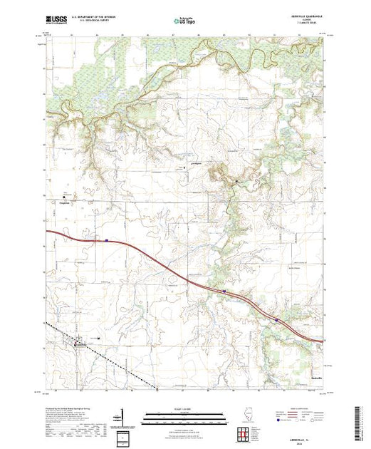 Illinois USGS Topographic Maps – American Map Store
