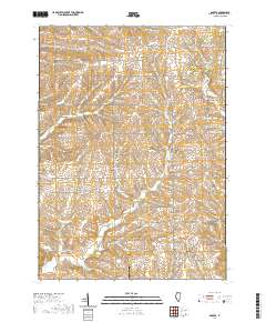 USGS US Topo 7.5-minute map for Dakota IL 2021 – American Map Store