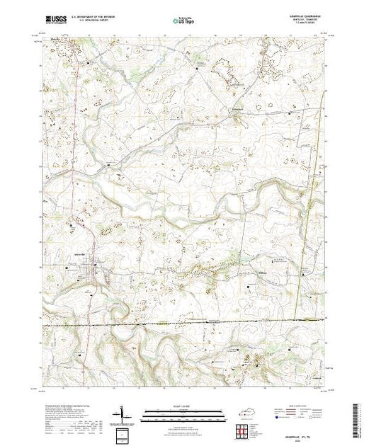 Tennessee USGS Topographic Maps – American Map Store