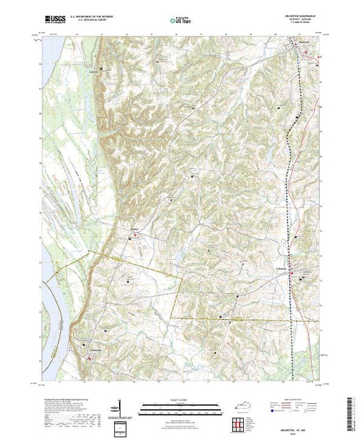 Missouri USGS Topographic Maps – American Map Store