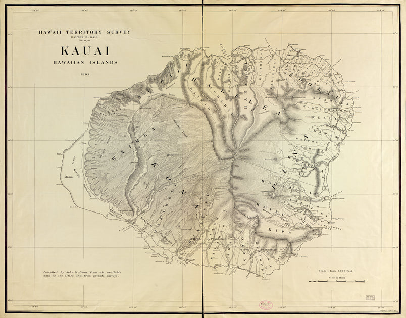 Hawaii Historical Maps – American Map Store
