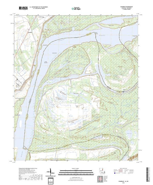 US Topo 7.5-minute map for Chamblee LAMS – American Map Store