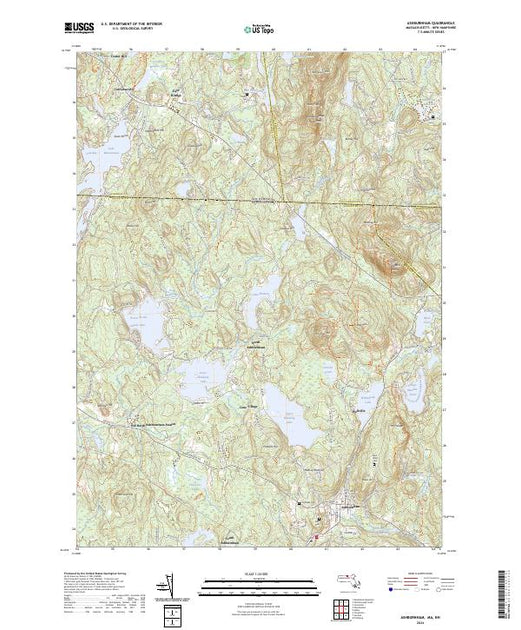 Massachusetts USGS Topographic Maps – American Map Store