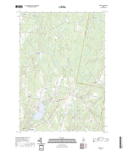 Maine USGS Topographic Maps – American Map Store