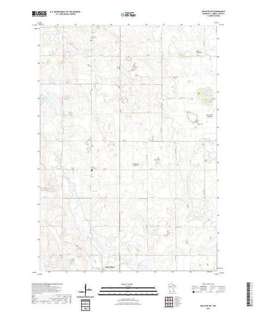 US Topo 7.5-minute map for Balaton SW MN – American Map Store