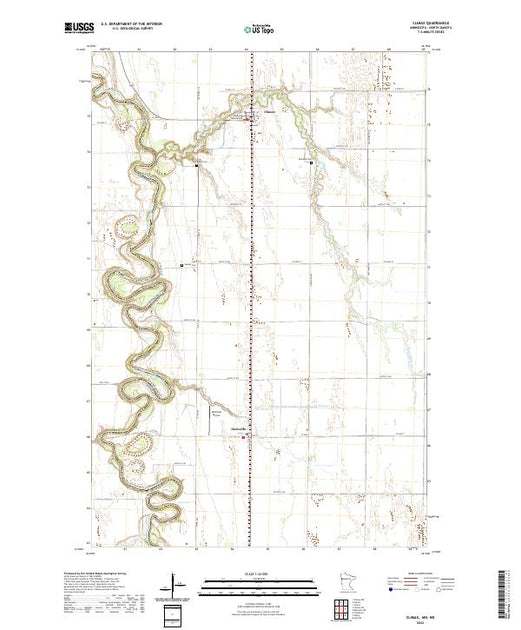 US Topo 7.5-minute map for Climax MNND – American Map Store