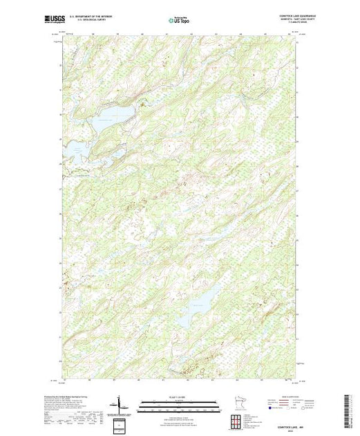 US Topo 7.5-minute map for Comstock Lake MN – American Map Store