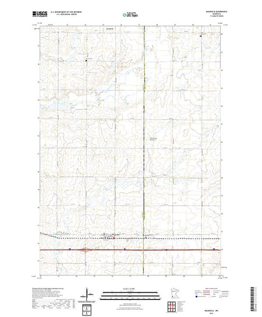 US Topo 7.5-minute map for Magnolia MN – American Map Store