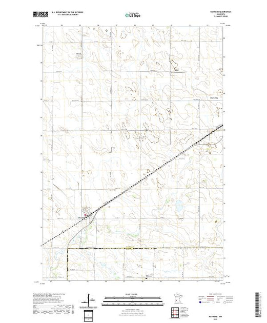 US Topo 7.5-minute map for Maynard MN – American Map Store