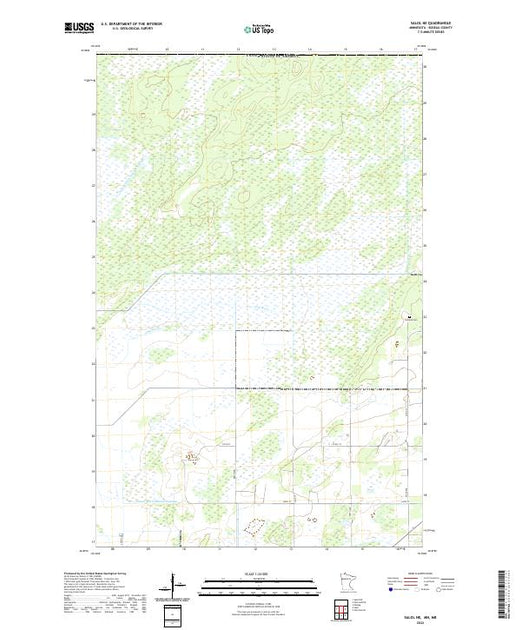US Topo 7.5-minute map for Salol NE MNMB – American Map Store