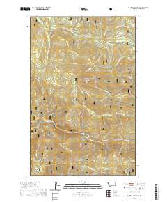 USGS US Topo 7.5-minute map for Banfield Mountain MT 2020 – American ...