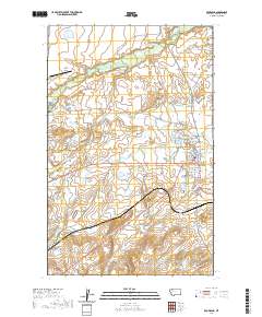 USGS US Topo 7.5-minute map for Browning MT 2020 – American Map Store