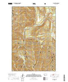USGS US Topo 7.5-minute map for Calico Creek MT 2020 – American Map Store