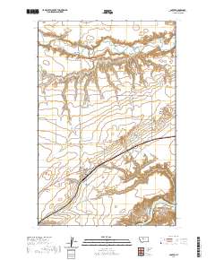 USGS US Topo 7.5-minute map for Carter MT 2020 – American Map Store