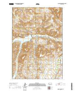 USGS US Topo 7.5-minute map for Cooney Reservoir MT 2020 – American Map ...
