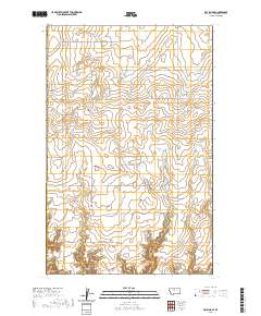 USGS US Topo 7.5-minute map for Day School MT 2020 – American Map Store