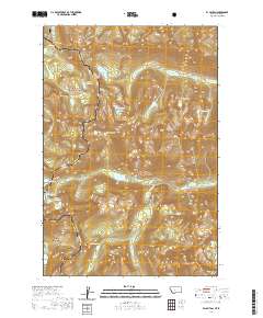 USGS US Topo 7.5-minute map for El Capitan MTID 2020 – American Map Store