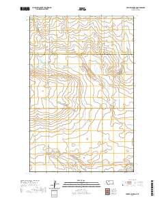 USGS US Topo 7.5-minute map for Fowler Coulee NE MT 2020 – American Map ...