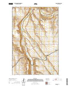 USGS US Topo 7.5-minute map for Glengarry MT 2020 – American Map Store