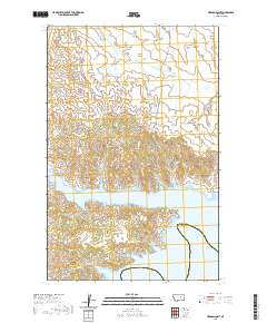 USGS US Topo 7.5-minute map for Herman Point MT 2020 – American Map Store