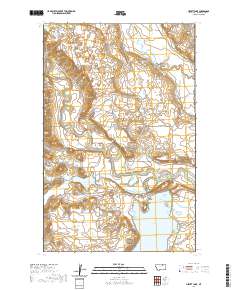 USGS US Topo 7.5-minute map for Hewitt Lake MT 2020 – American Map Store