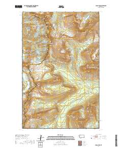 USGS US Topo 7.5-minute map for Logan Pass MT 2020 – American Map Store